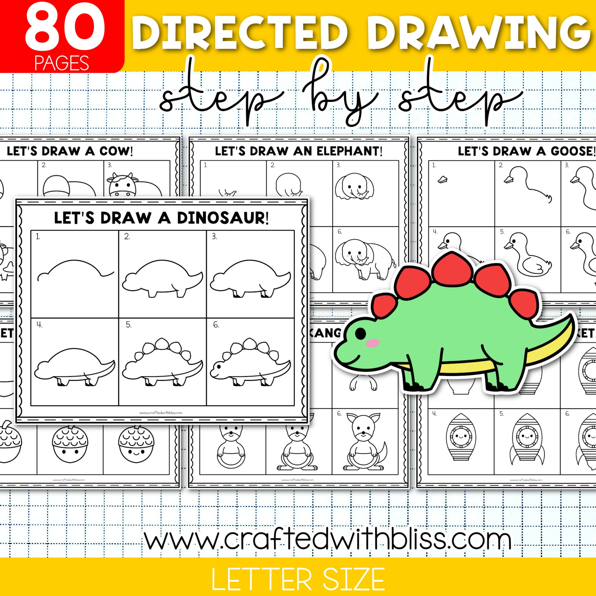 Directed drawing for kids store