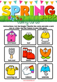 10 Spring BINGO For Preschool-Kindergarten – CraftedwithBliss