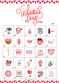 50 Valentine's Day Bingo Cards (5x5) – CraftedwithBliss