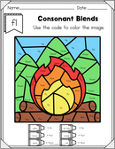 NO PREP FL Beginning Blend Phonics Worksheet - 25 PAGES – CraftedwithBliss