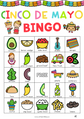 50 Cinco De Mayo Bingo Cards (5x5) – CraftedwithBliss