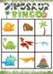 10 Dinosaur BINGO For Preschool-Kindergarten – CraftedwithBliss