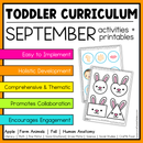 September Toddler Curriculum Activities and Printable Tot School Homes ...