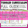 Toddler Curriculum Growing Bundle Tot School Homeschool Daycare 2-3 yo ...