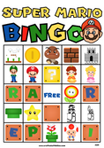 Super Mario BINGO For Kids - 20 Cards – CraftedwithBliss