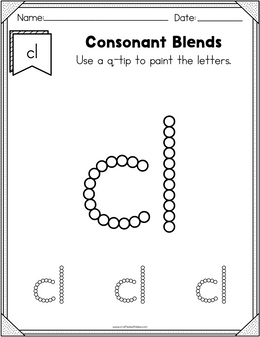 NO PREP CL Beginning Blend Phonics Worksheet - 25 PAGES – CraftedwithBliss