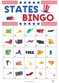 50 States Bingo Cards (5x5) 4th Of July Activity – CraftedwithBliss