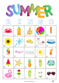 Summer Bingo Fun Pack with 50 Cards – CraftedwithBliss