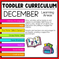 December Toddler Curriculum Activities and Printable Tot School Homesc ...