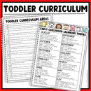 December Toddler Curriculum Activities and Printable Tot School Homesc ...