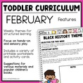 February Toddler Curriculum Activities and Printable Tot School Homesc ...