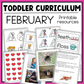February Toddler Curriculum Activities and Printable Tot School Homesc ...