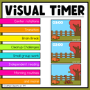 Fall Visual Timer Classroom Management Tool Transition PPT Video Autum ...