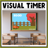 Fall Visual Timer Classroom Management Tool Transition PPT Video Autum ...