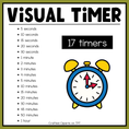Fall Visual Timer Classroom Management Tool Transition PPT Video Autum ...