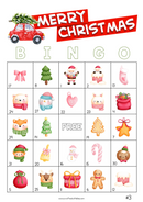 50 Christmas Bingo Cards (5x5) – CraftedwithBliss