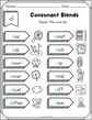 NO PREP CL Beginning Blend Phonics Worksheet - 25 PAGES – CraftedwithBliss