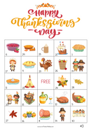 50 Thanksgiving Bingo Cards (5x5) – CraftedwithBliss