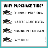 Graduation Kit Bundle Pre-K, Preschool & Kindergarten | End Of The Yea ...