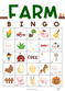50 Farm Bingo Cards (5x5) – CraftedwithBliss