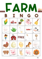50 Farm Bingo Cards (5x5) – CraftedwithBliss