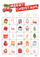50 Christmas Bingo Cards (5x5) – CraftedwithBliss