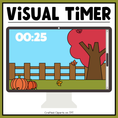 Fall Visual Timer Classroom Management Tool Transition PPT Video Autum ...
