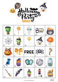 50 Watercolor Halloween Bingo Cards (5x5) – CraftedwithBliss