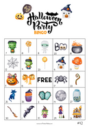 50 Watercolor Halloween Bingo Cards (5x5) – CraftedwithBliss