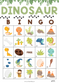 50 Dinosaur Bingo Cards (5x5) – CraftedwithBliss