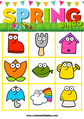 10 Spring BINGO For Preschool-Kindergarten – CraftedwithBliss