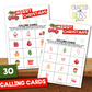 50 Christmas Bingo Cards (5x5) – CraftedwithBliss