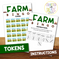 50 Farm Bingo Cards (5x5) – CraftedwithBliss