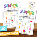 Summer Bingo Fun Pack with 50 Cards – CraftedwithBliss