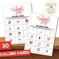 50 Valentine's Day Bingo Cards (5x5) – CraftedwithBliss