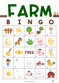 50 Farm Bingo Cards (5x5) – CraftedwithBliss