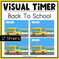 Back To School Visual Timer Classroom Management Tool Transition PPT V ...