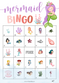 50 Mermaid Bingo Cards (5x5) – CraftedwithBliss