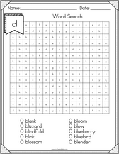 NO PREP CL Beginning Blend Phonics Worksheet - 25 PAGES – CraftedwithBliss