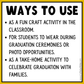 Editable Graduation Hat Template End of the Year Craft – CraftedwithBliss
