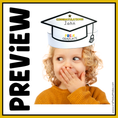 Editable Graduation Hat Template End of the Year Craft – CraftedwithBliss