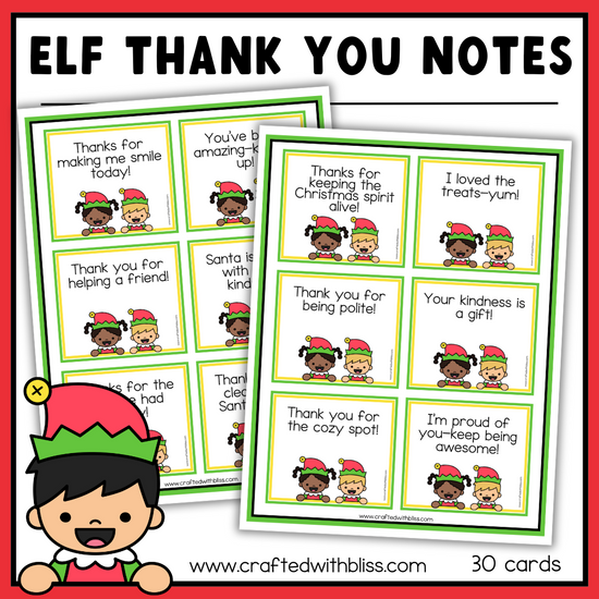 Elf Activities Mega Bundle – CraftedwithBliss