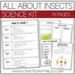 All About Insects Science K-2 Worksheet Activity 2 Week Plan ...