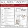All About Insects Science K-2 Worksheet Activity 2 Week Plan ...