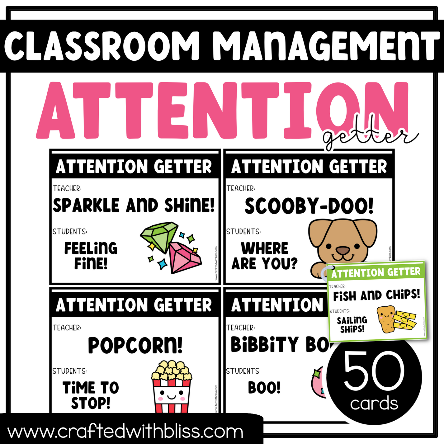 Fun and Silly Attention Getter Grabber | Classroom Management Tool ...