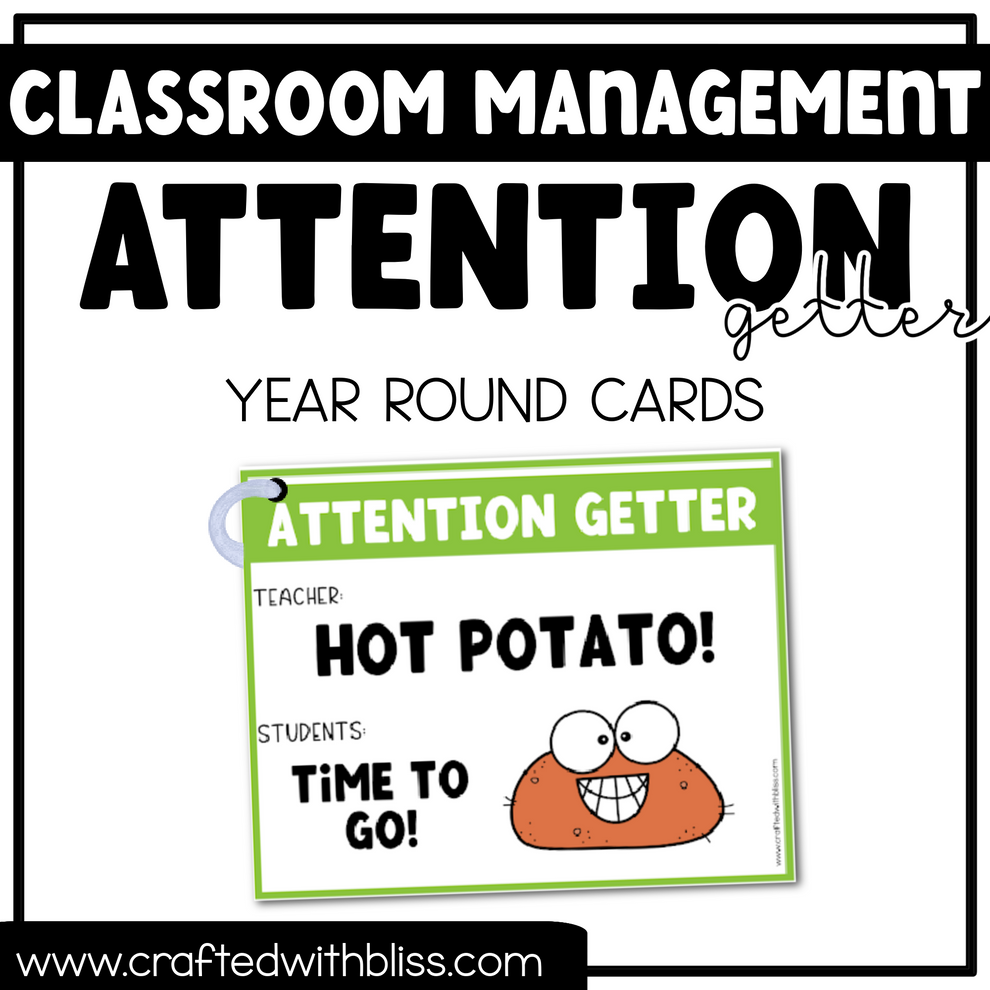 Fun and Silly Attention Getter Grabber | Classroom Management Tool ...