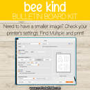 Bee Kind Gnome Bulletin Board Kit Door Classroom Decor Spring April Ki ...