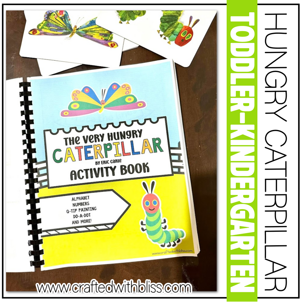 500+ Activity Book Big Bundle Toddler - Kindergarten CVC Caterpillar D ...
