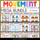 Movement Task Cards Mega Bundle – CraftedwithBliss