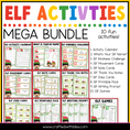 Elf Activities Mega Bundle – CraftedwithBliss
